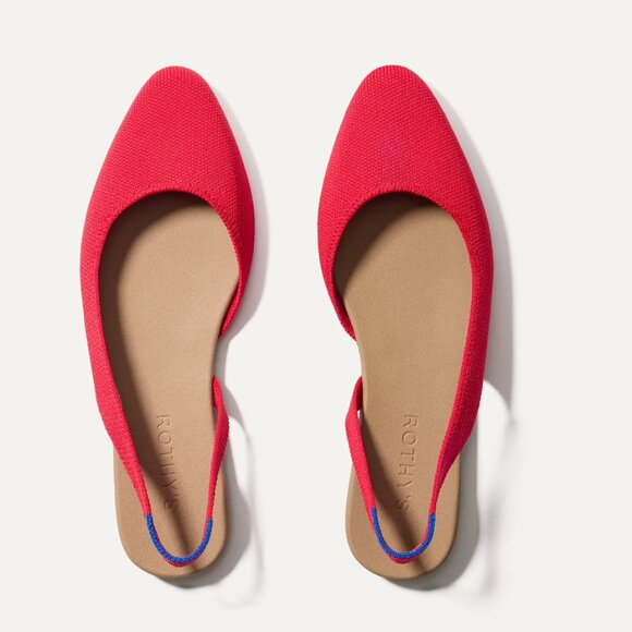 Rothy's | Shoes | Rothys The Almond Slingback In Red | Poshmark